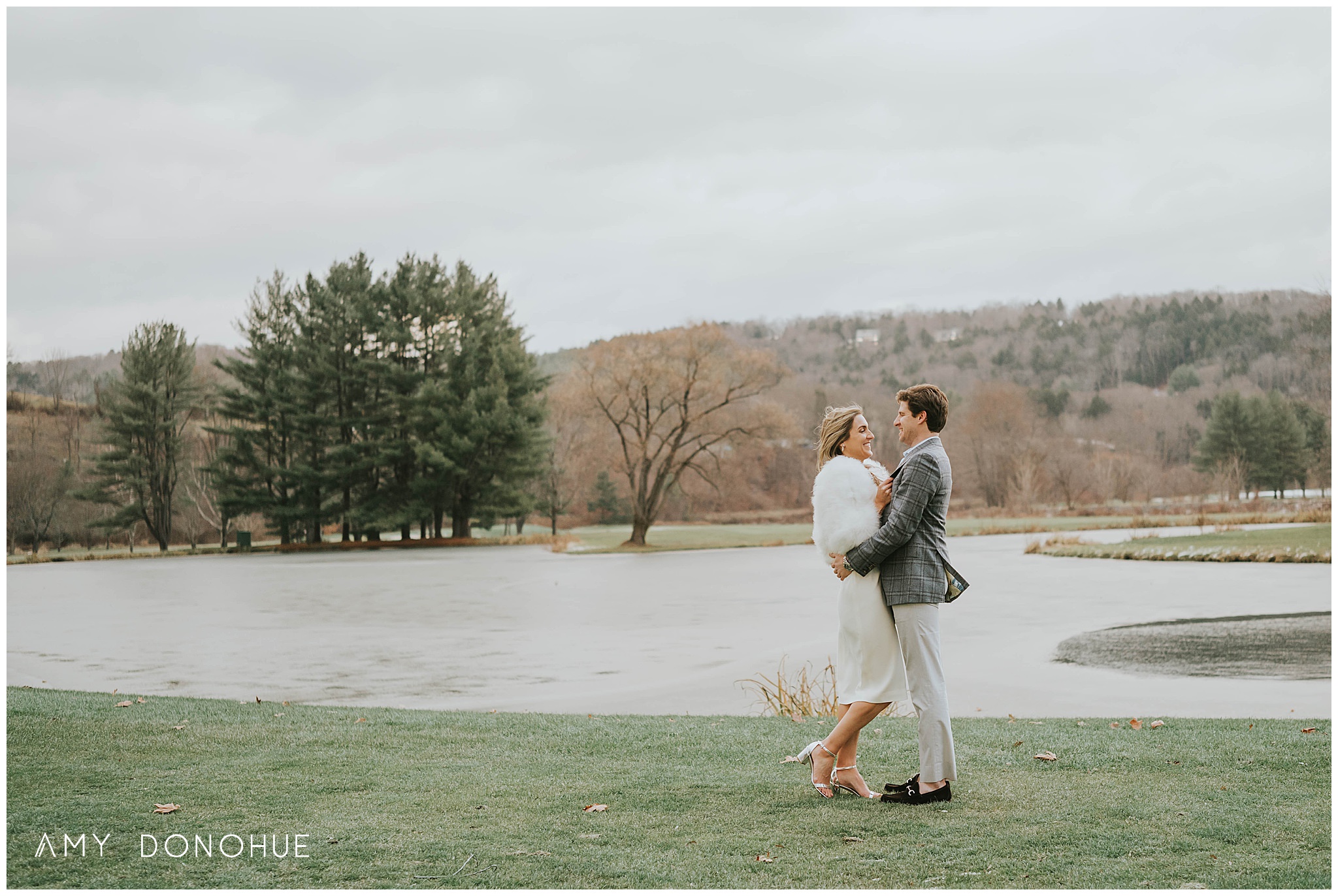 Rachelle & Adam | Quechee Country Club | Day Before Wedding Photos ...